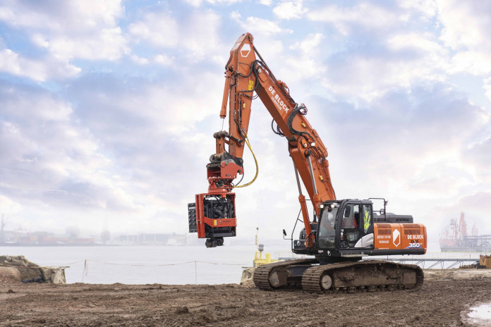 Hydraulische trilblokken | De Block verhuur